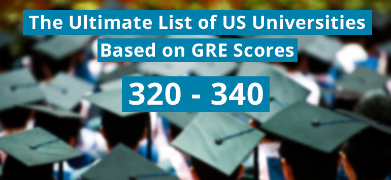 Required GRE Scores for Top US Universities- GRE Cut Off Marks